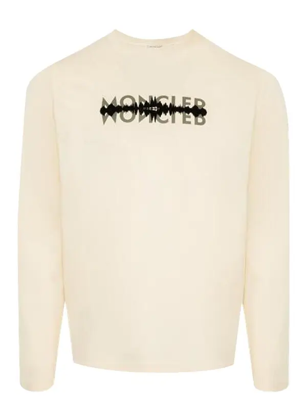 Moncler Long-sleeve T-shirt - Cream