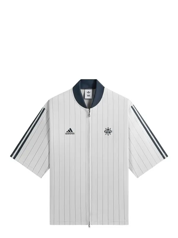 Kith For Adidas Football Pinstripe Jersey - White