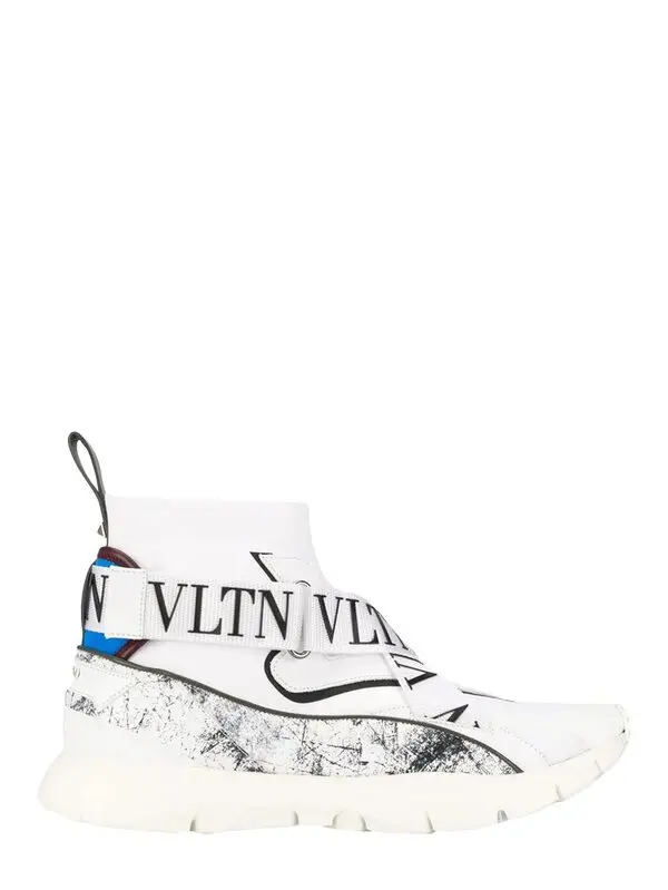 Valentino Garavani Heroes Magic Tape Sneakers - White