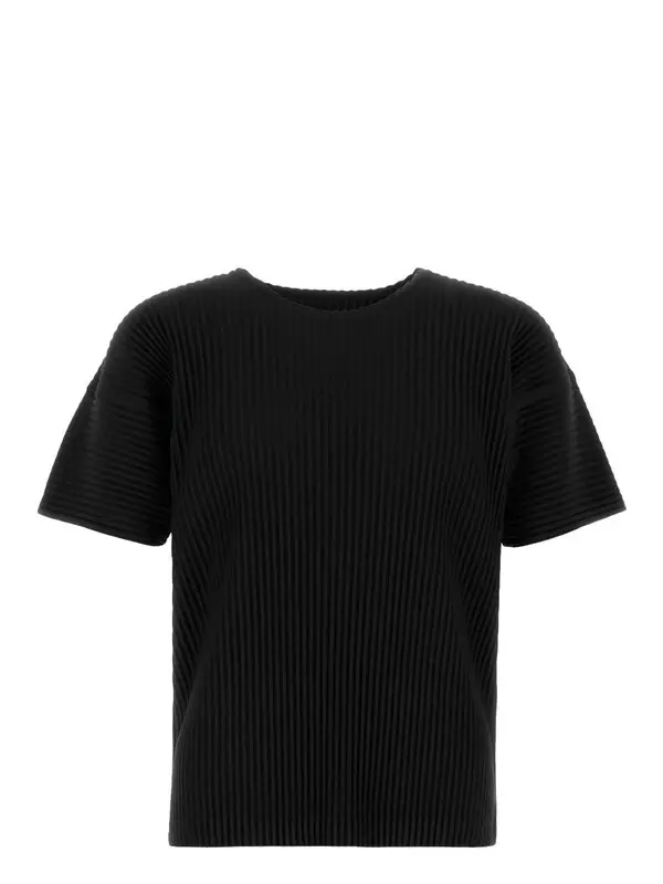 Issey Miyake Crew-neck T-shirt - Black