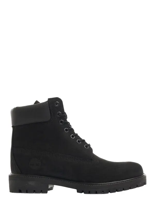 Timberland Lace-up Boot With Logo - Black