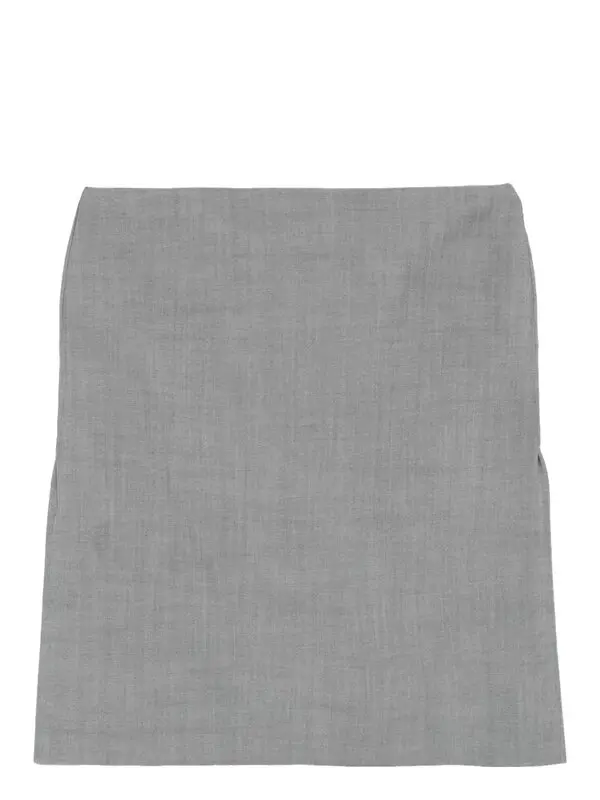Calvin Klein Luna Midi Skirt - Grey
