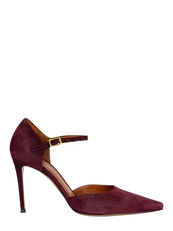 Roberto Festa 70mm Donella Suede Pumps - Red