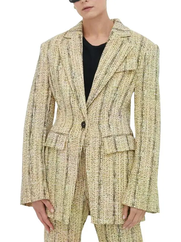 Day Birger Et Mikkelsen Single-breasted Tweed Blazer - Neutrals
