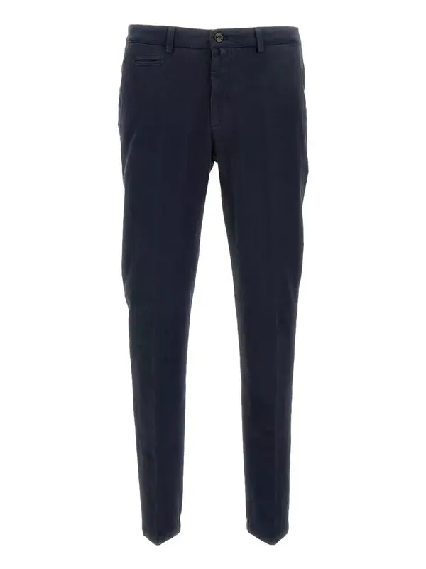 BRIGLIA 1949 Tailored Trousers - Blue
