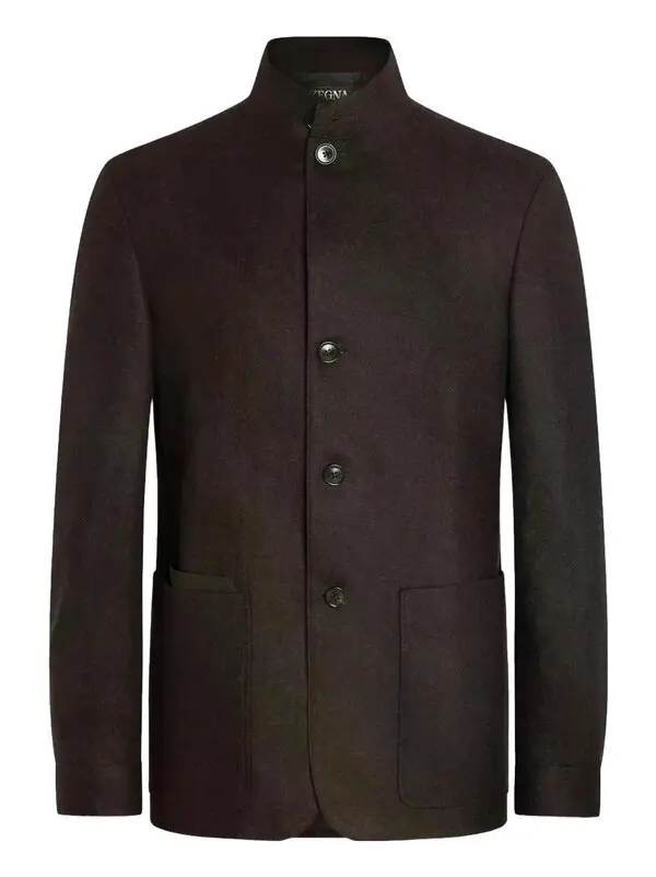 Zegna Oasi Cashmere Il Conte Jacket - Brown