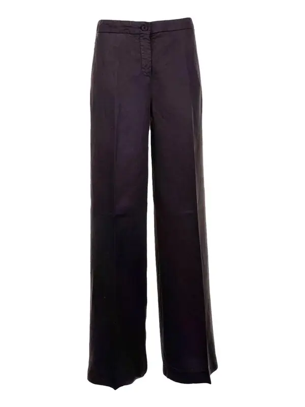 VIA MASINI 80 Button-fastening Trousers - Brown
