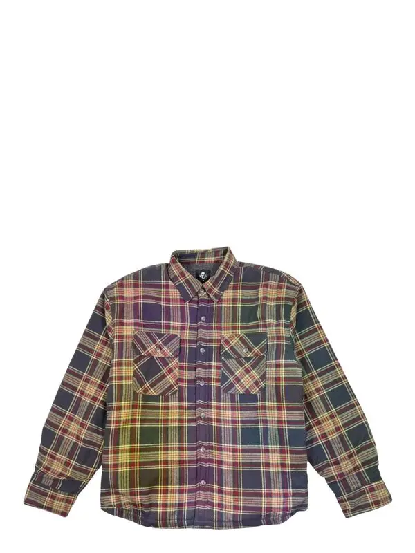 WARREN LOTAS Flannel Shirt - Grey