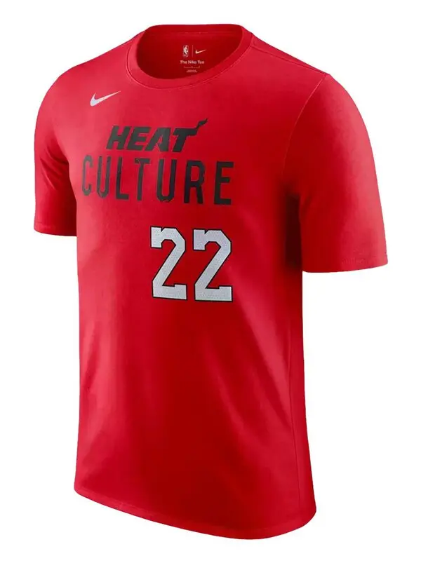 Nike Nba Jimmy Butler Heat City Edition T-shirt - Red