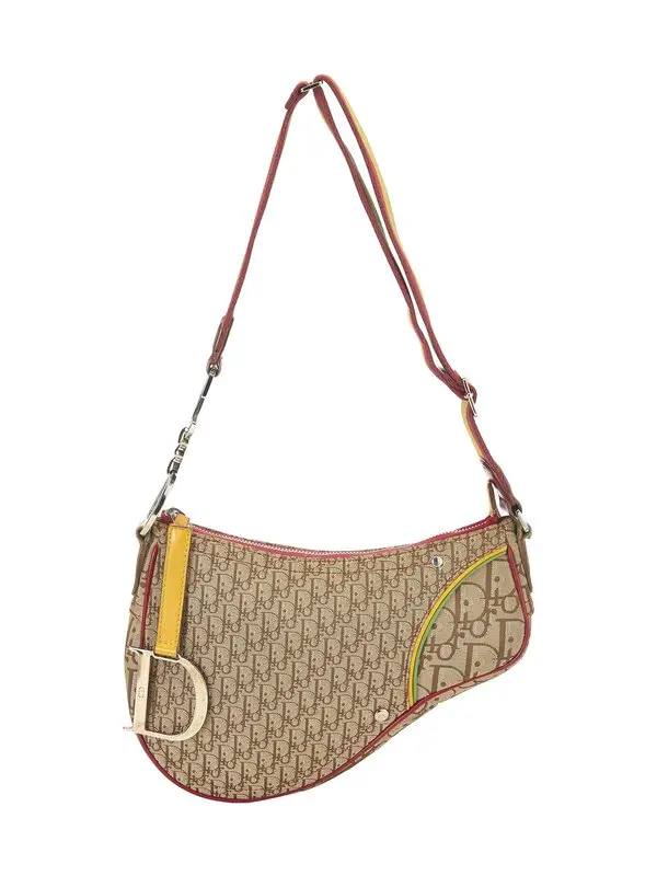 Dior Rasta Saddle Bag - Multi
