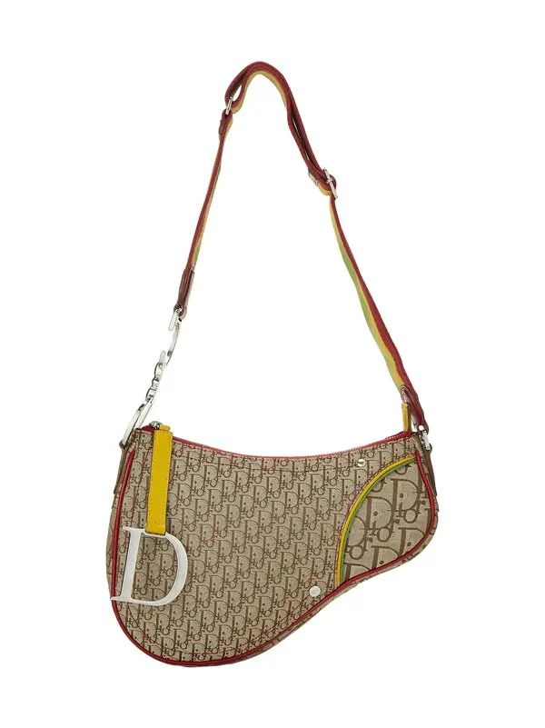 Dior Rasta Saddle Bag - Multi