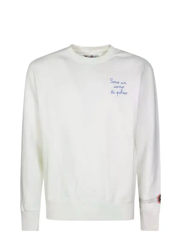 MC2 SAINT BARTH Soho Cotton Sweatshirt - White