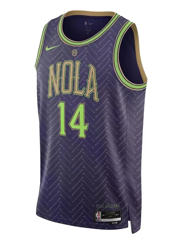 Nike Nba New Orleans Pelicans '14 Ingram Swingman Jersey - Purple