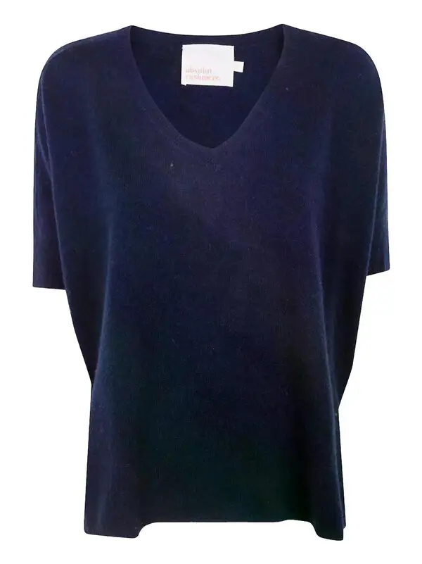 ABSOLUT CASHMERE V-neck Knitwear - Blue