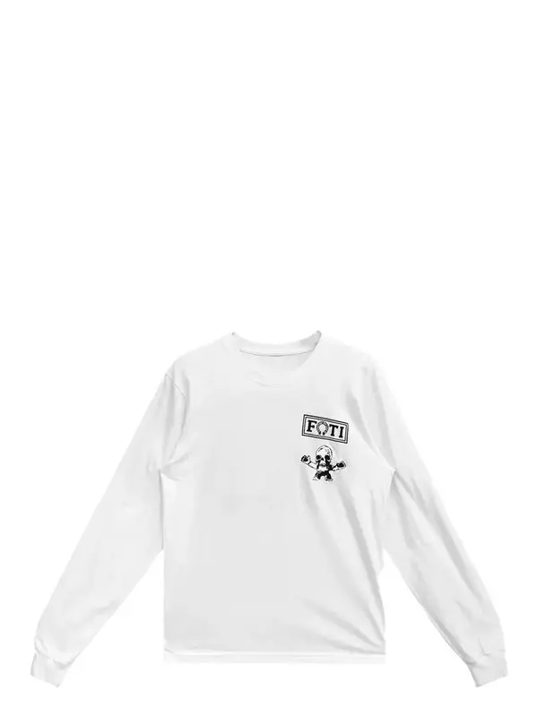 Chrome Hearts Long-sleeve Foti T-shirt - White