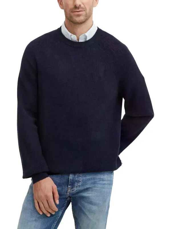 Hugo Boss Raglan-sleeve Sweater - Blue