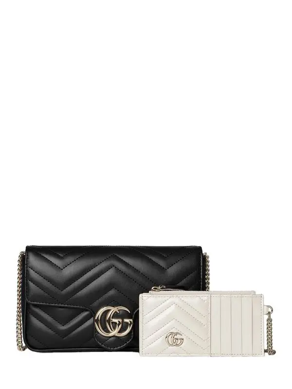 Gucci Gg Marmont Small Shoulder Bag - Black