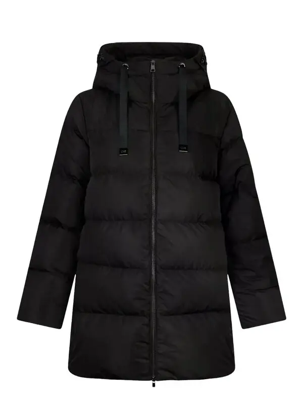 Liu Jo Quilted Hooded Down Jacket - Black