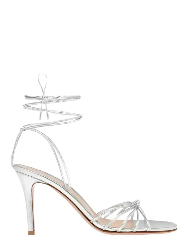 GIANVITO ROSSI 85mm Gwyneth Sandals - Silver