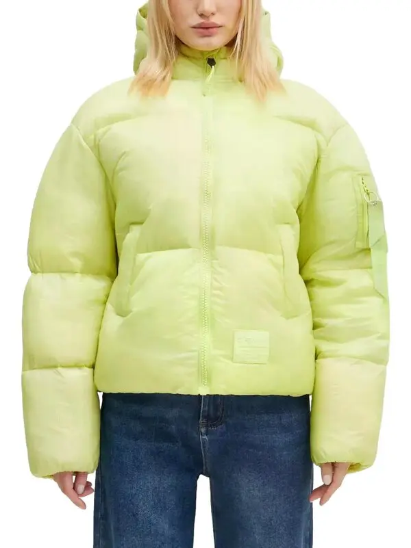 Alpha Industries Hooded Padded Jacket - Green