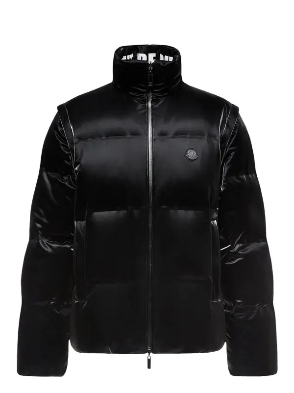 MONCLER X A$AP ROCKY Throttle Reversible 2-in-1 Down Jacket - Black