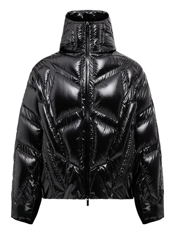 MONCLER X A$AP ROCKY Bahianinha Hooded Short Down Jacket - Black