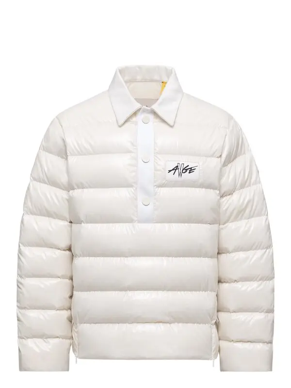 MONCLER X A$AP ROCKY Vardar Down Shirt Jacket - White
