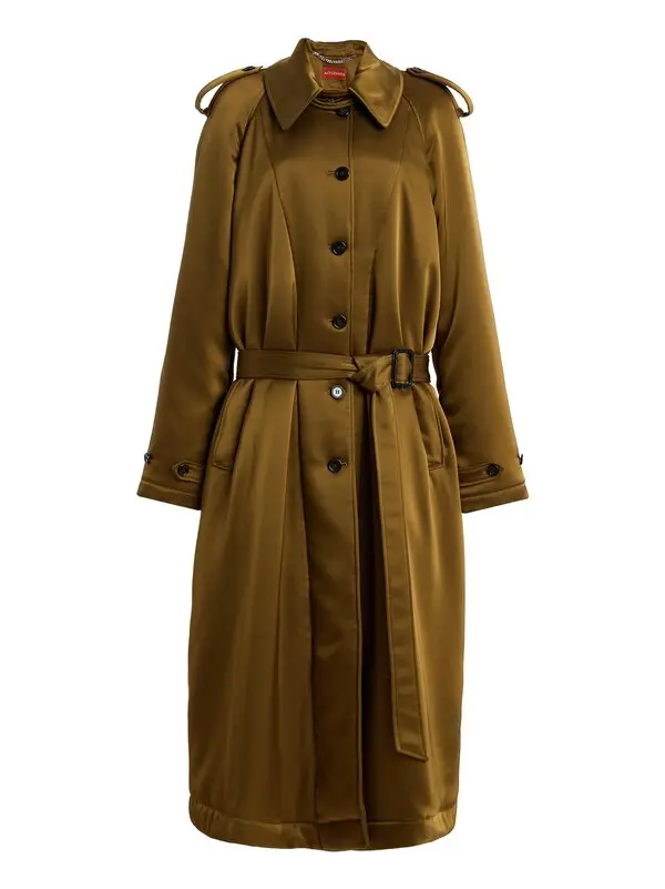 Altuzarra - Ace Belted Satin Coat