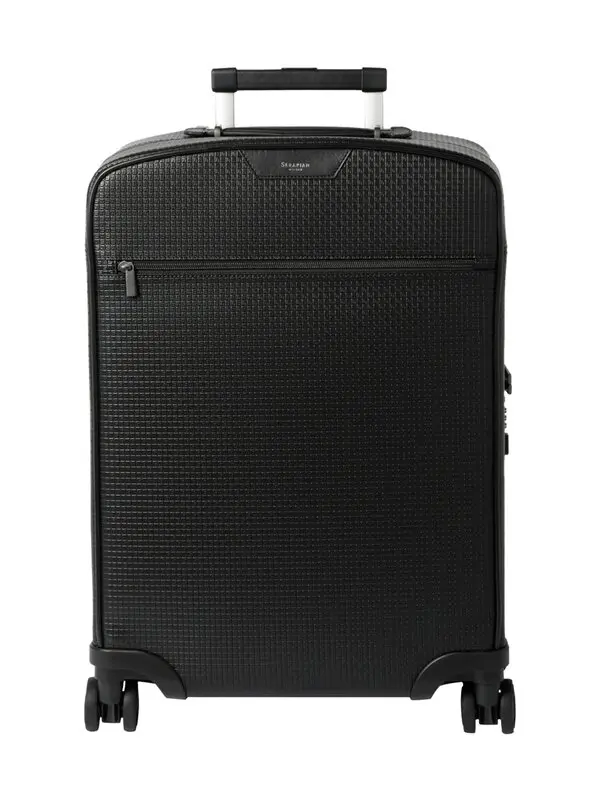 SERAPIAN Stepan Carry-on Spinner Suitcase - Black