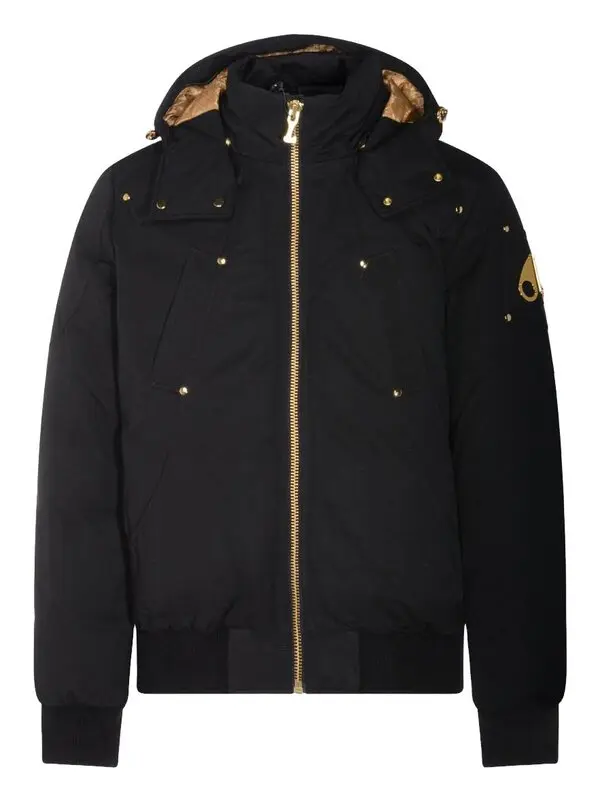 Moose Knuckles Cotton Casual Jacket - Black