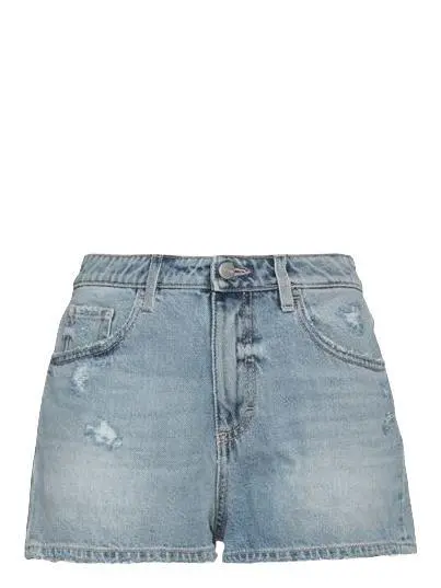 ICON DENIM LA Denim Hot Pants - Blue