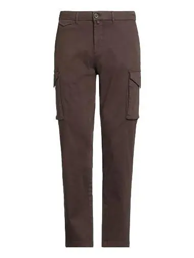 AERONAUTICA MILITARE Cotton-elastane Cargo Pants - Brown