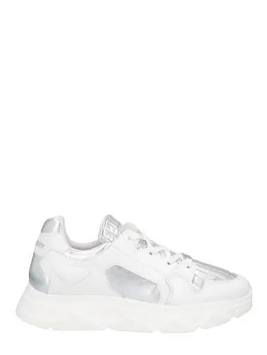 Steve Madden Leather And Textile Sneakers - White