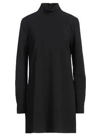 Pinko Crepe Mini Dress - Black