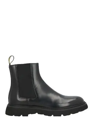 DOUCAL'S Leather Chelsea Boots - Black
