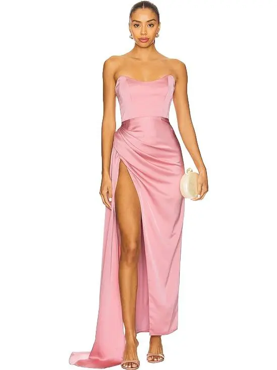 Katie May Bita Gown - Rose Quartz