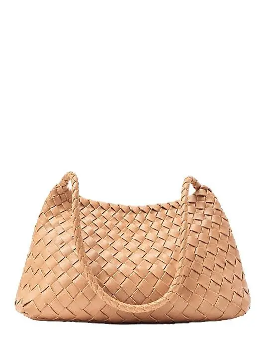 Anthropologie Calla Woven Shoulder Bag - Neutral
