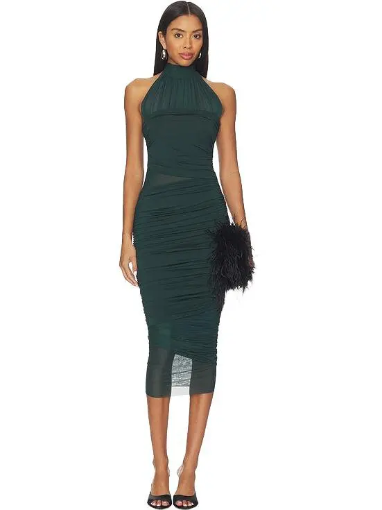 SEROYA Esmee Dress - Evergreen
