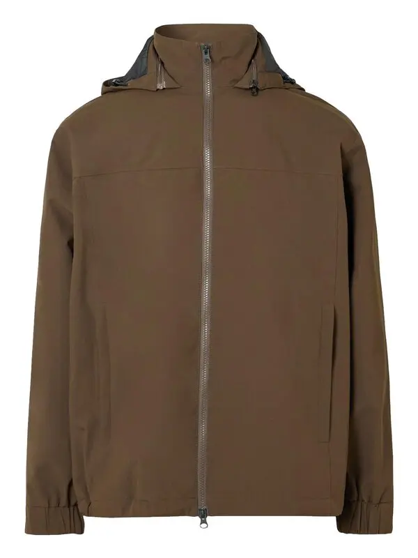 Nn07 Gabriel 8224 Hooded Shell Jacket - Brown