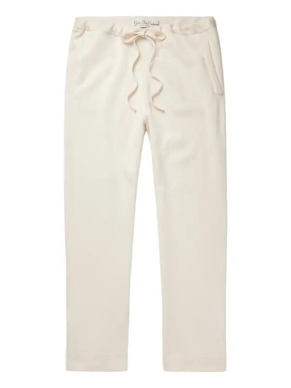 GOD'S TRUE CASHMERE Straight-leg Cashmere Trousers - Neutrals