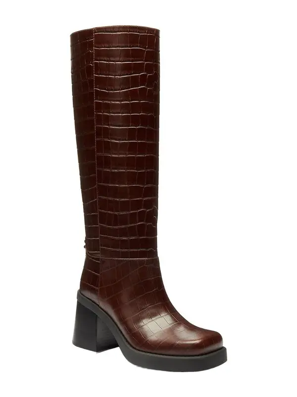 Coach Sculpted C Tall Boot - Maple