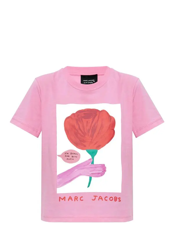 Marc Jacobs X David Shrigley T-shirt - Pink