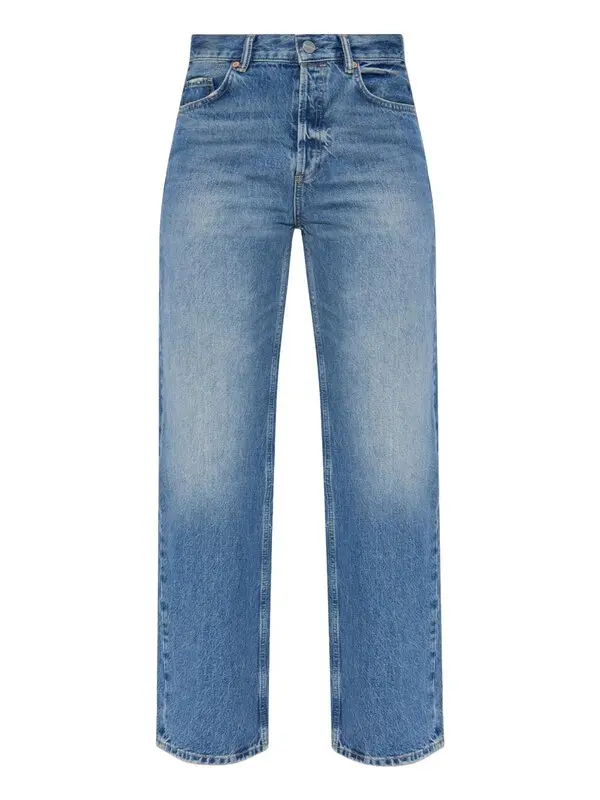 ALLSAINTS Brooklyn High-waisted Jeans - Blue