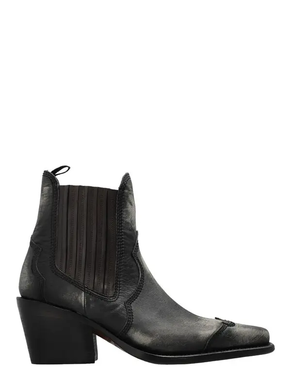 Dsquared2 X Magliano Leather Chelsea Boots - Brown