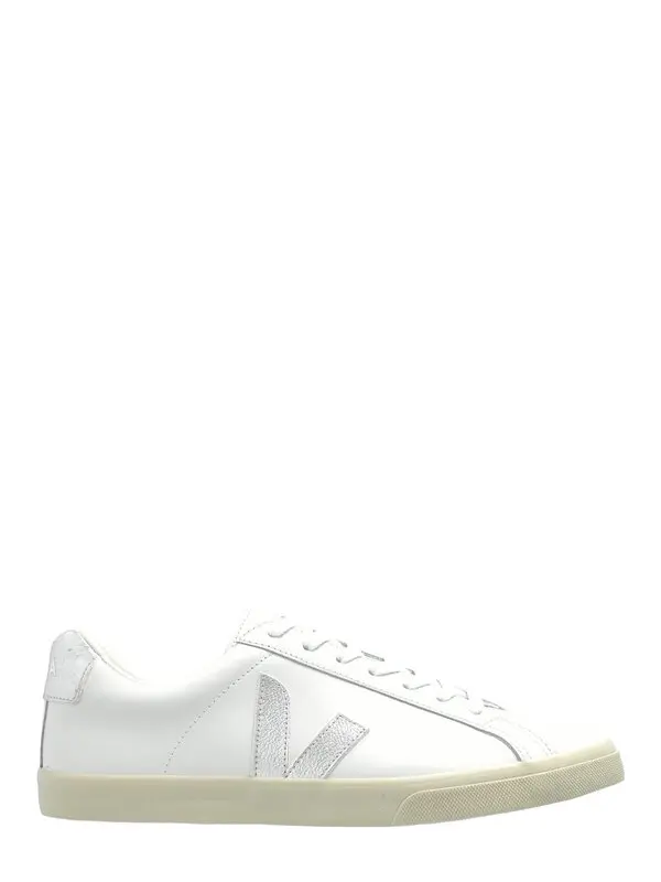VEJA Esplar Logo Leather Sneakers - White