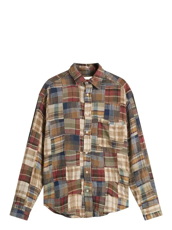 CAFÉ MOUNTAIN Heritage Shirt - Madras Patchwork