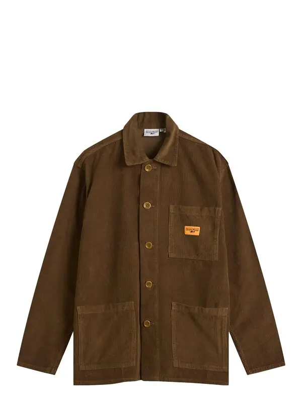 SERVICE WORKS Corduroy Chore Shirt - Bark