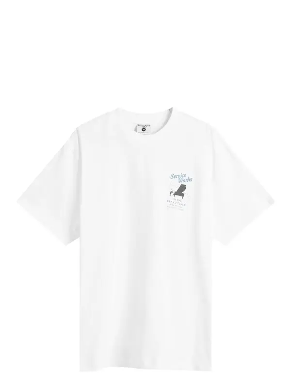 SERVICE WORKS Bar & Kitchen T-shirt - White