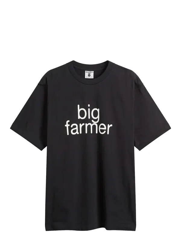 SERVICE WORKS Big Farmer T-shirt - Black