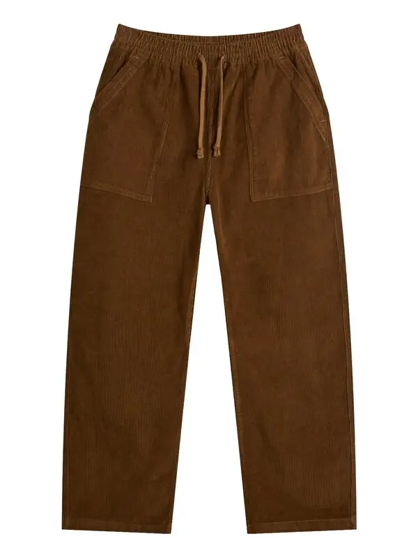 SERVICE WORKS Corduroy Chef Trousers - Bark